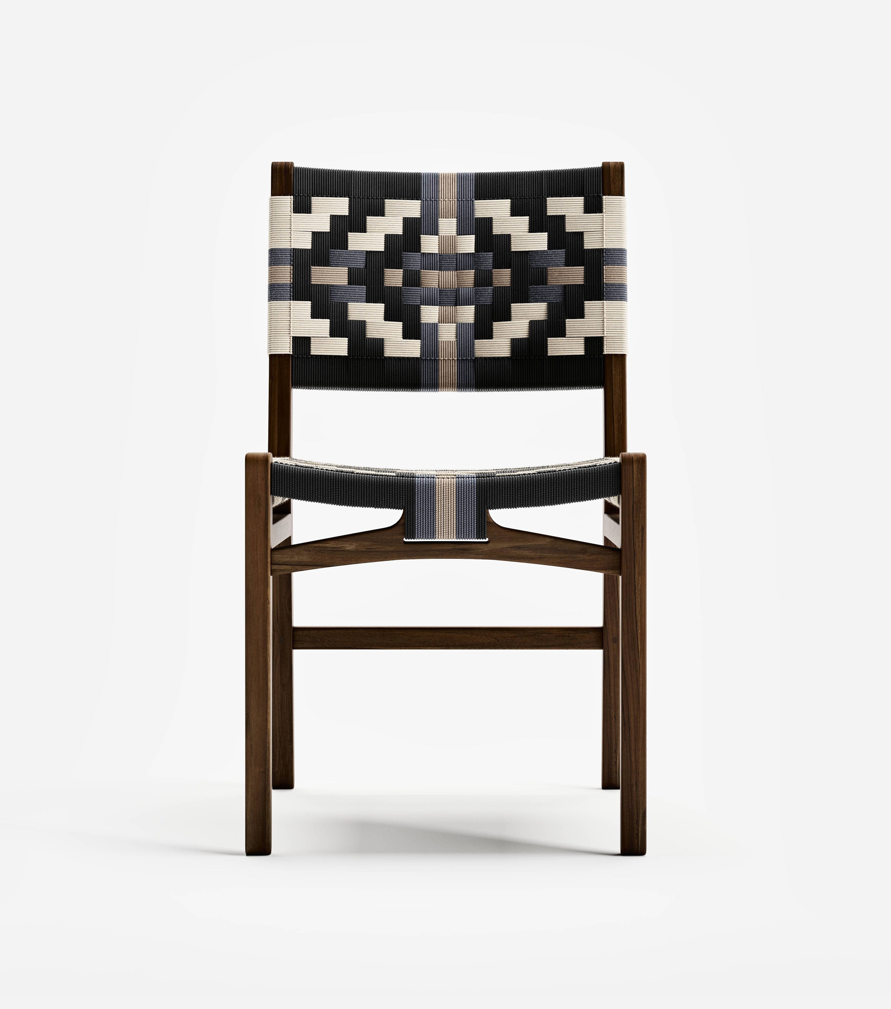Chontales Dining Chair Woven Colonial Cord | Forever Furniture by MasayaCo