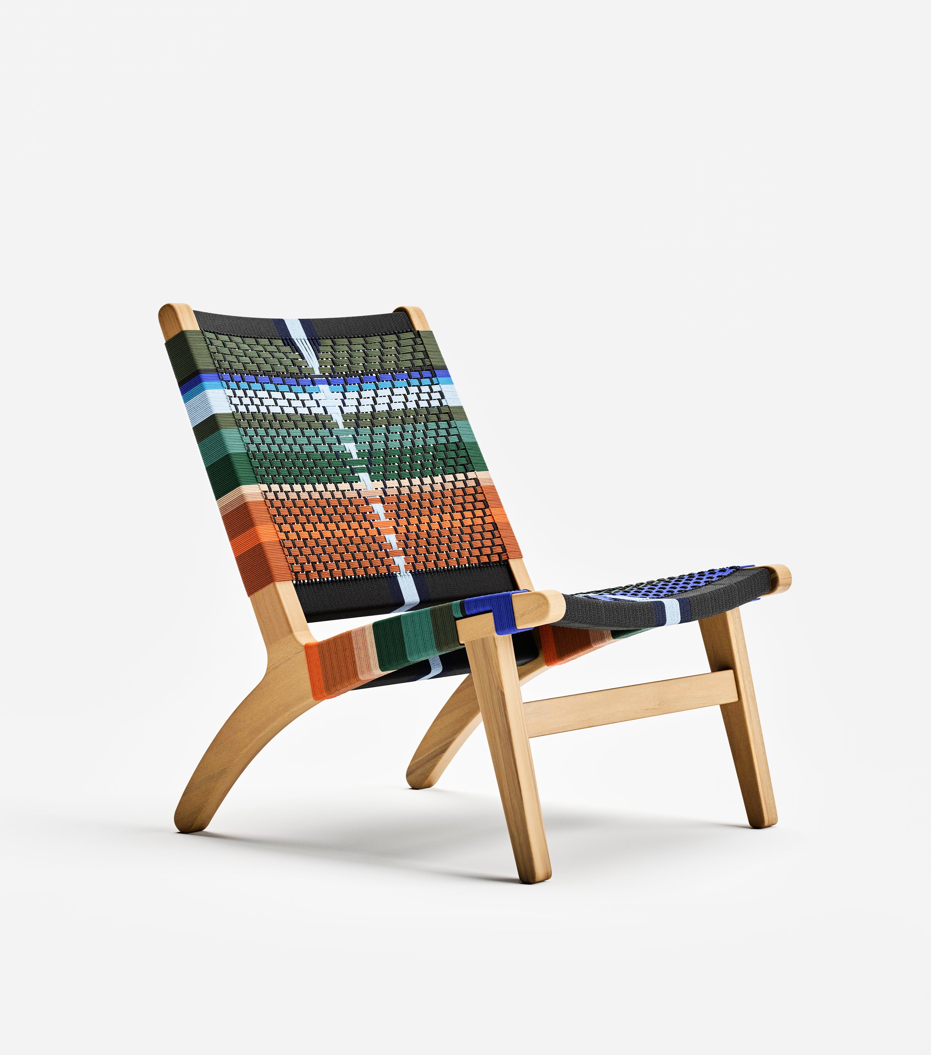 Masaya Lounge Chair Woven Mot Mot Cord | Forever Furniture by MasayaCo ...