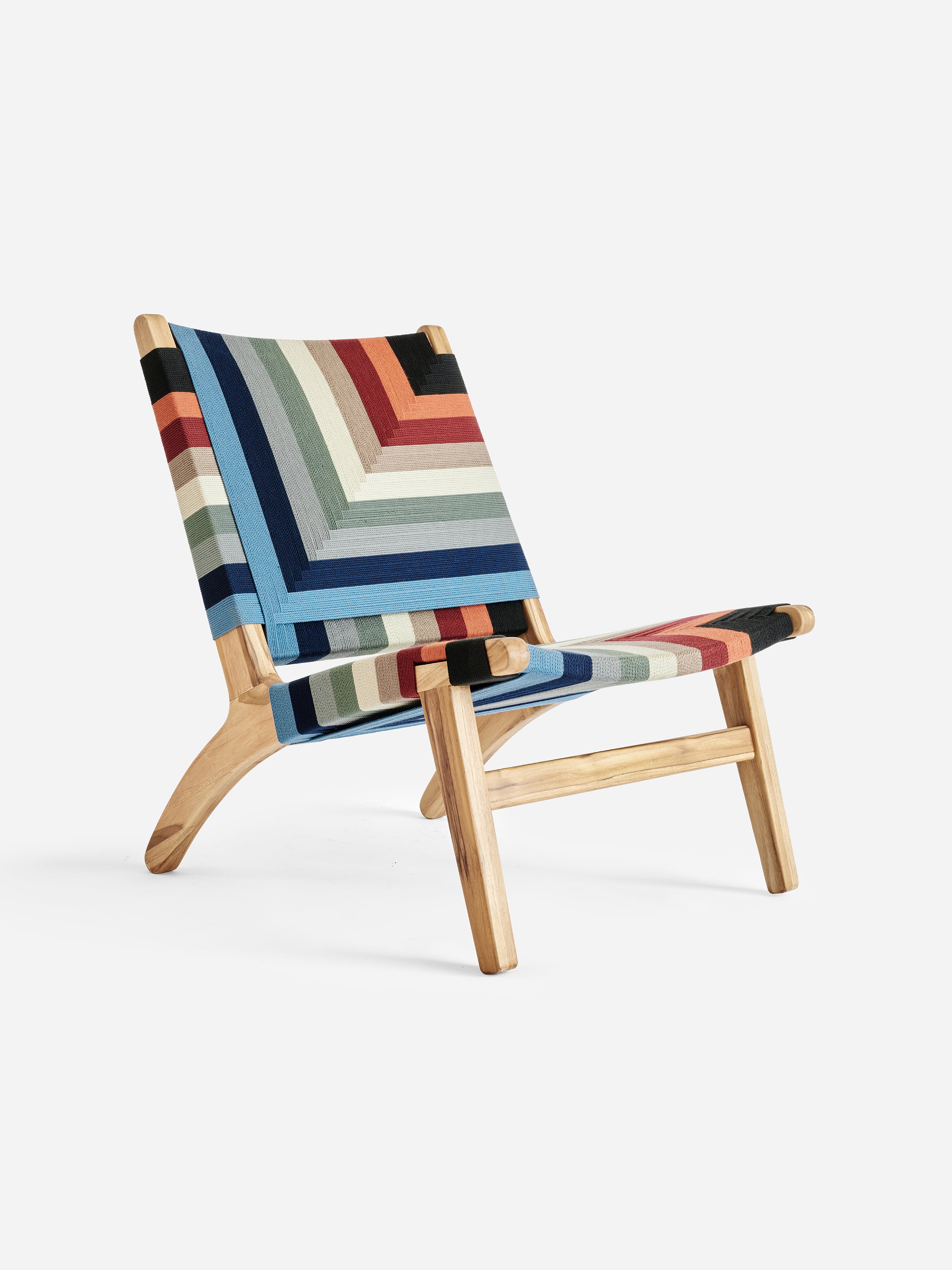 Masaya Lounge Chair Woven Vaqueano Cord | Forever Furniture by MasayaCo ...